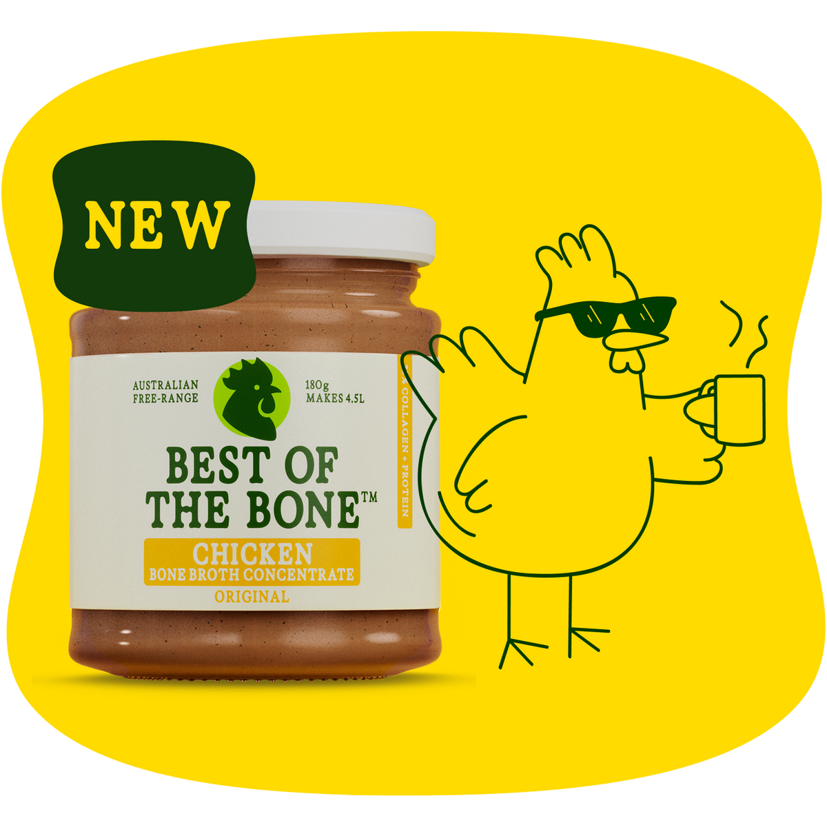 Best Of The Bone | 100% Grass-Fed & Finished Beef Bone Broth | Best of ...