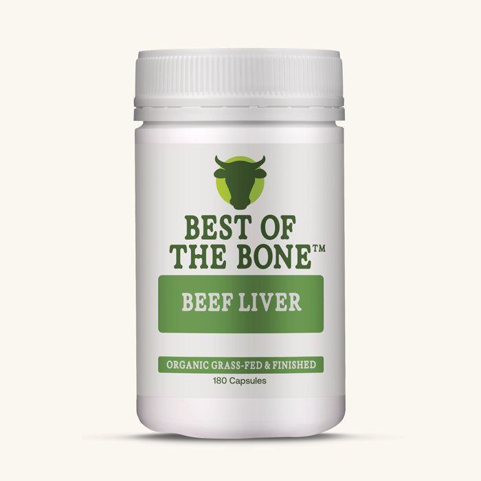 Organic Beef Liver Capsules | Best Of The Bone | Best of the Bone